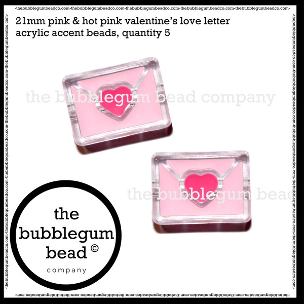 Hot Pink Love Letter - Etsy