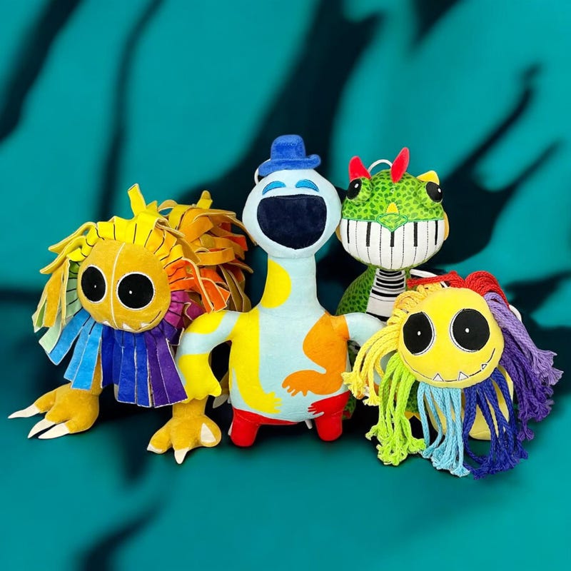 Poppy Playtime Pianosaurus Plush - Etsy