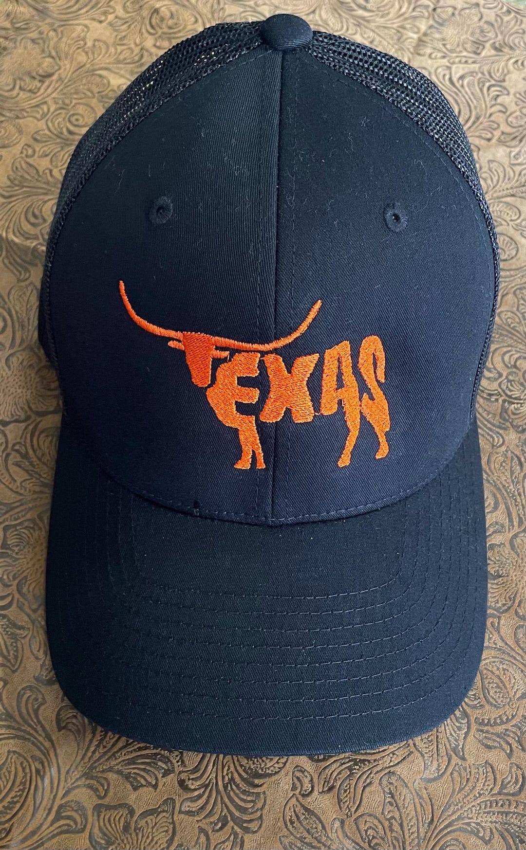 Texas Longhorn Western Snap Back Cap - Etsy