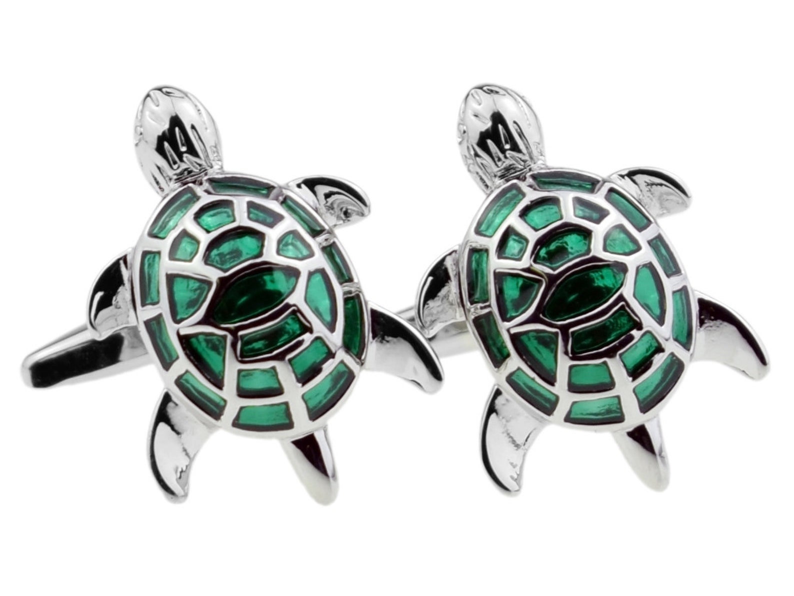 Green Sea Turtle Cufflinks - Etsy