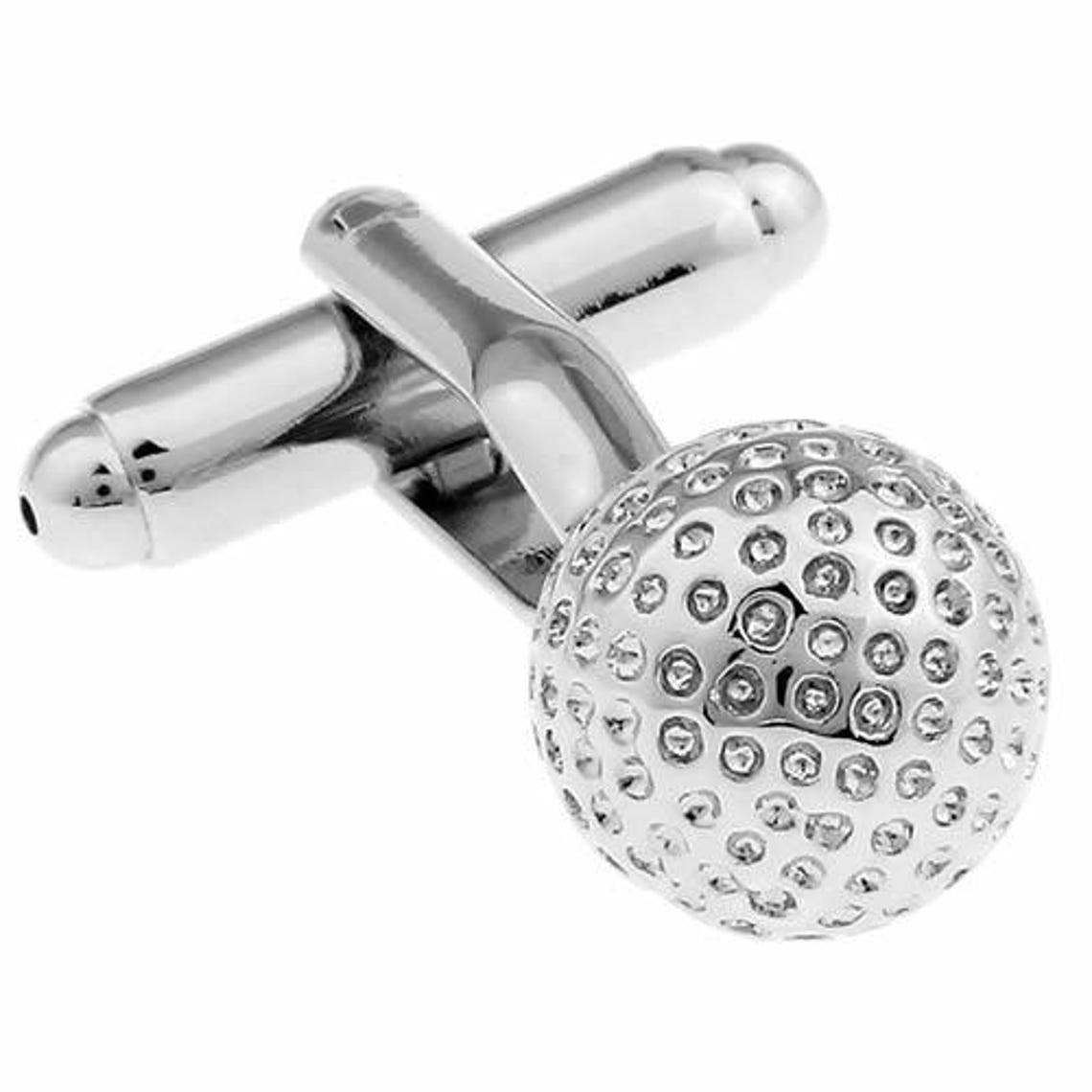 Golf Ball & Club Cufflinks - Etsy
