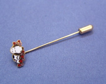 Vintage 1970's Aviva Snoopy Stick Pin Snoopy&woodstock | Etsy