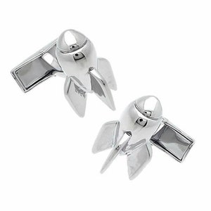 Rocket Cufflinks | Etsy