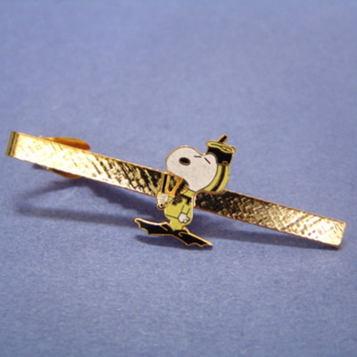 Vintage 1970's Aviva Snoopy Tie Bar Diver - Etsy