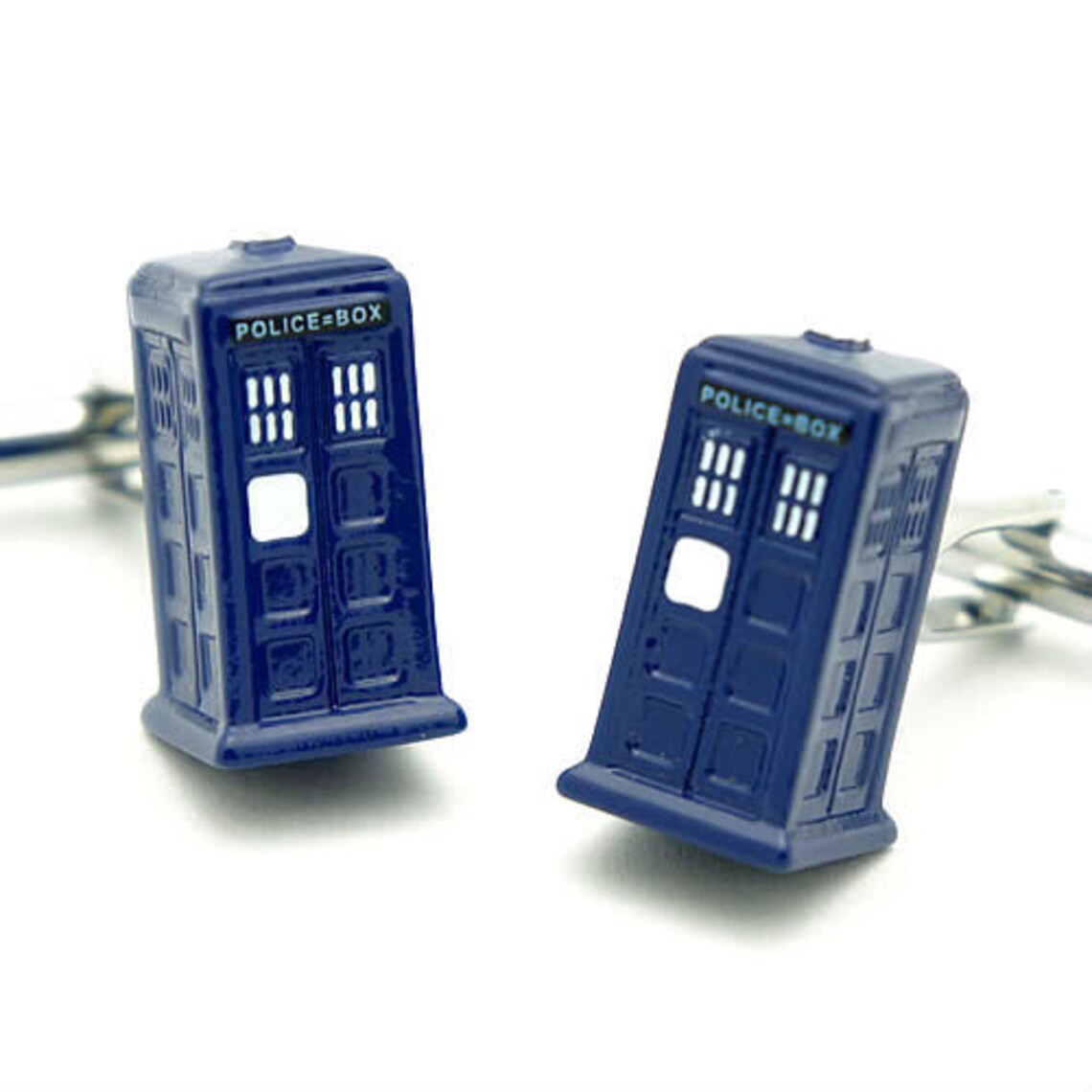 Doctor Who the TARDIS Cufflinks - Etsy