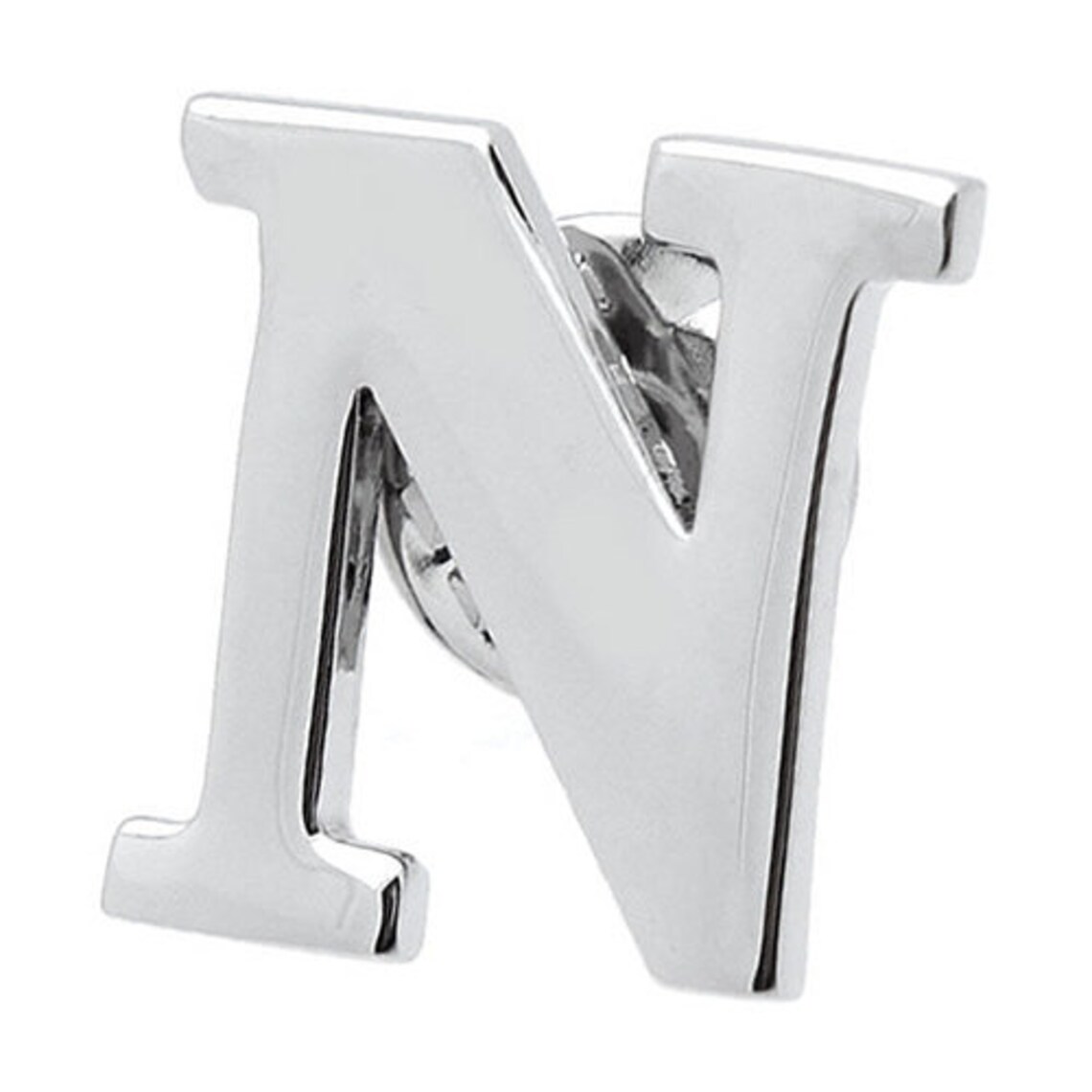 Alphabet Letter N Lapel Pin - Etsy