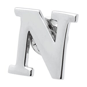 Alphabet Letter N Lapel Pin - Etsy