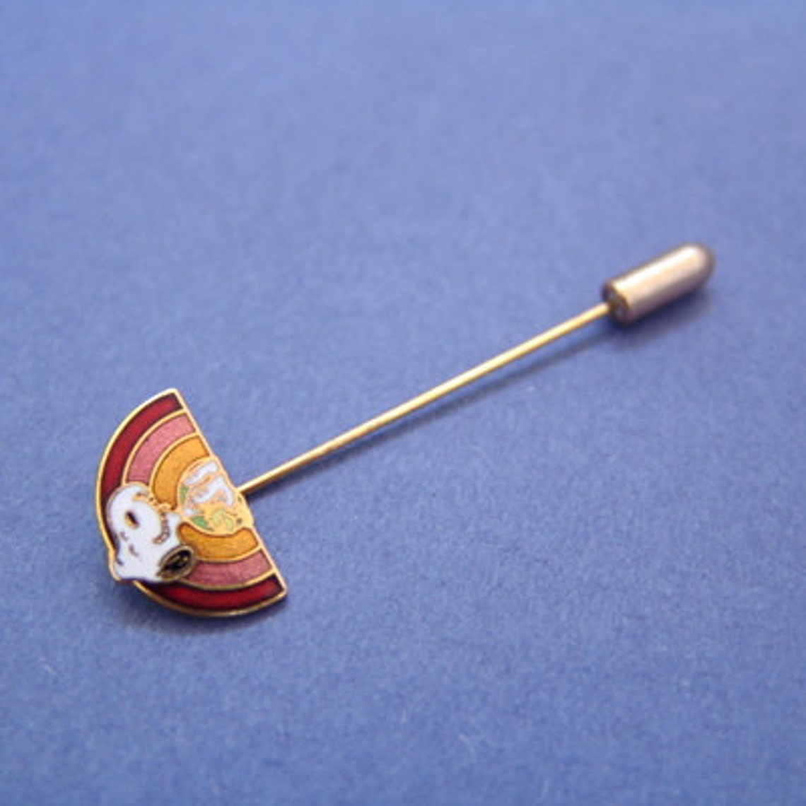 Vintage 1970's Aviva Snoopy Stick Pin Rainbow - Etsy
