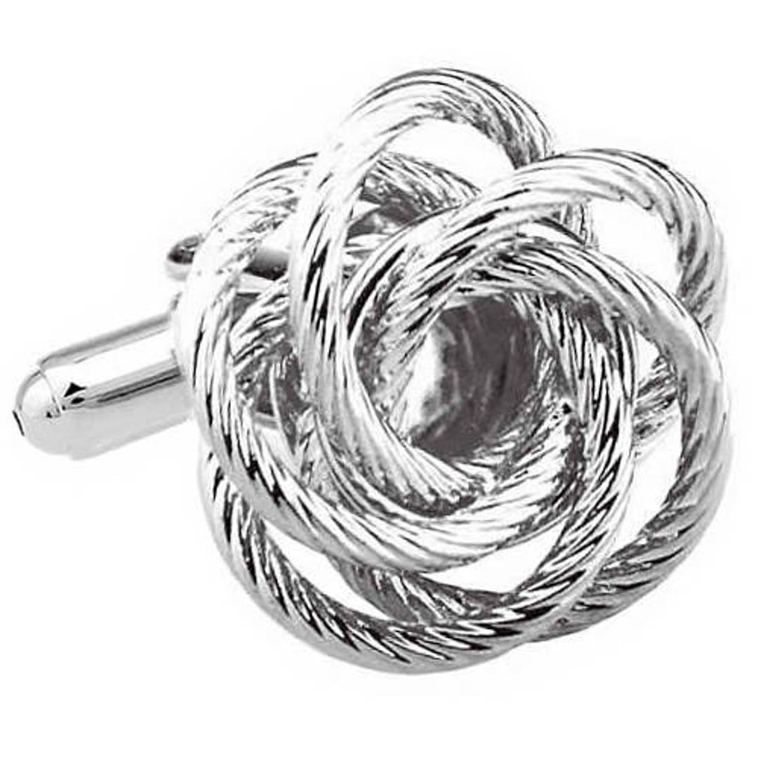 Wire Knot Cufflinks - Etsy