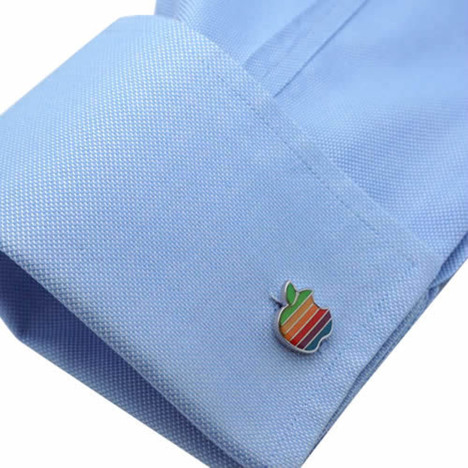 Apple Rainbow Cufflinks - Etsy