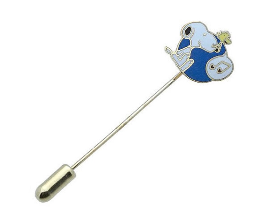 Vintage 1970's Aviva Snoopy Stick Pin Snoopy&woodstock - Etsy