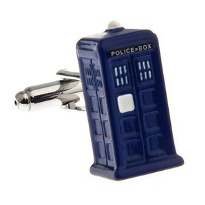 Doctor Who - the TARDIS Cufflinks - Etsy