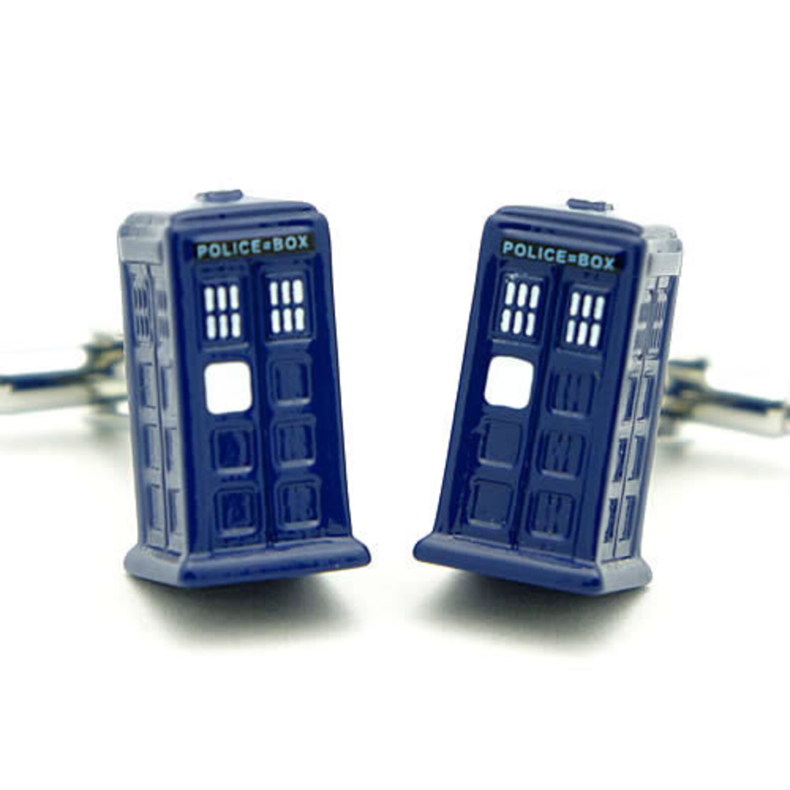 Doctor Who the TARDIS Cufflinks - Etsy