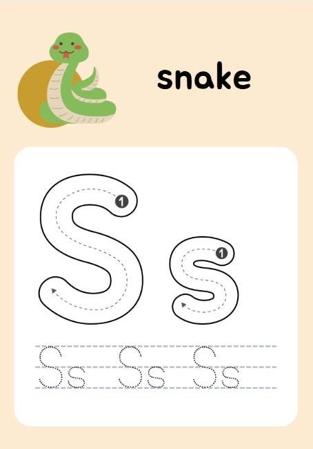 Animals Alphabet Upper and Lowercase Tracing Activities Workbook ...