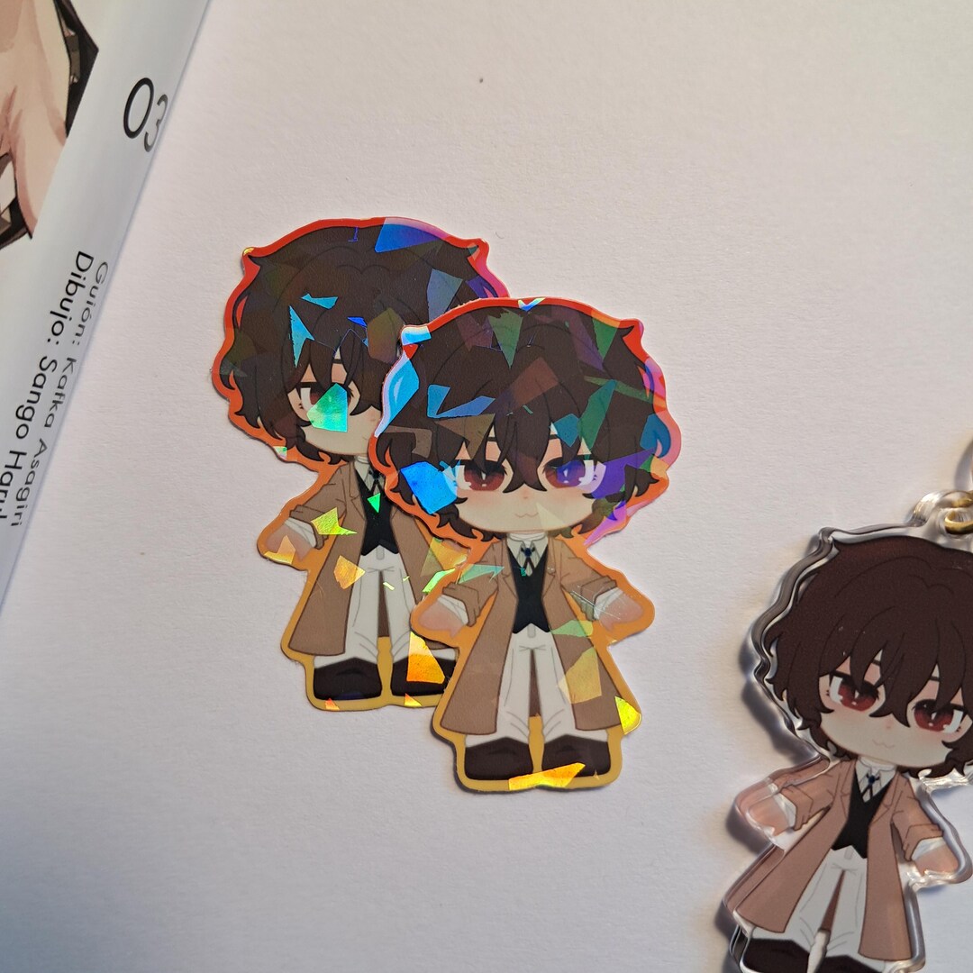 Dazai Osamu Stickers, Bungou Stray Dogs Stickers, Anime Stickers, Dazai ...
