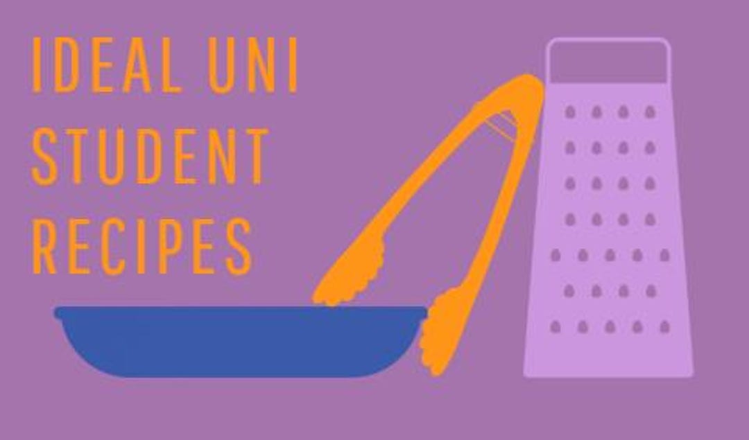 Uni Student Meals, Cheap and Easy 20 Min Recipe Ideas - Etsy