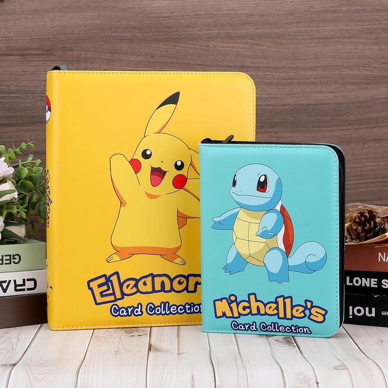 Custom Pokemons Cards Binder - Etsy
