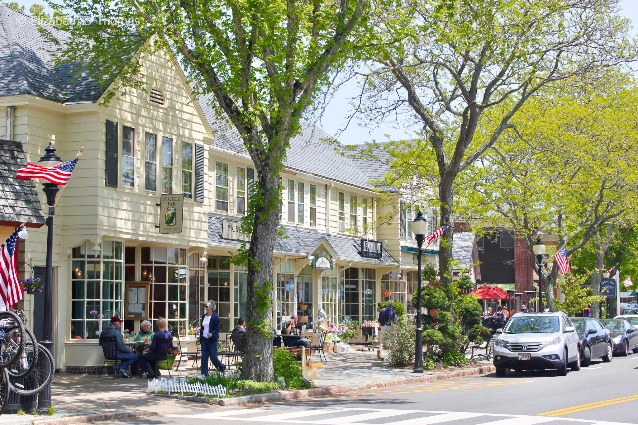 FALMOUTH, Main Street, CAPE COD, Massachusetts, Fine Art Photography ...