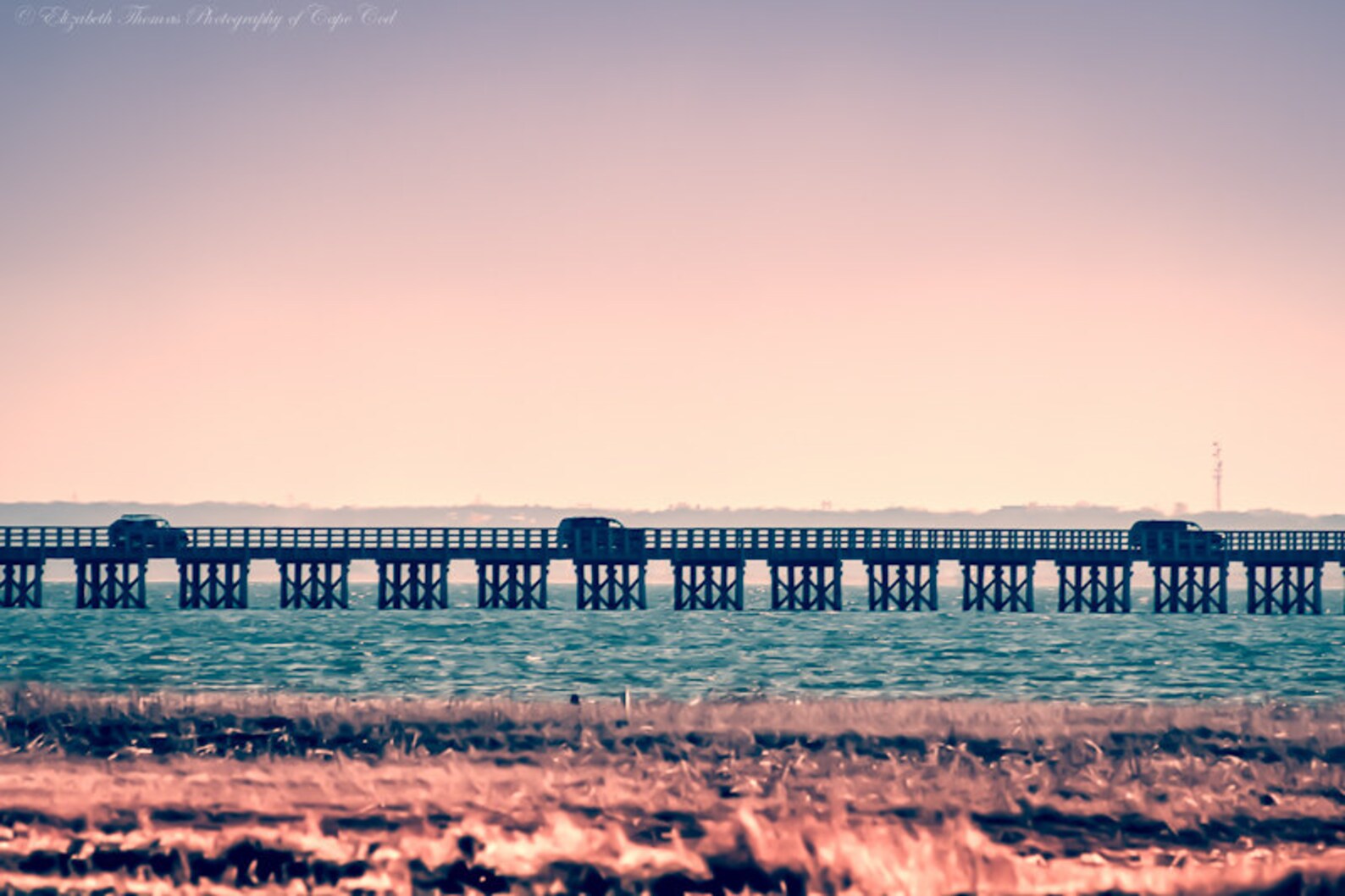 POWDER POINT Bridge, DUXBURY, Massachusetts, Coastal Beach Marine Decor ...