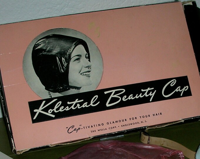 Vintage Wella Beauty Cap Hair Scalp Heat Treatment Beauty Shop Props - Etsy