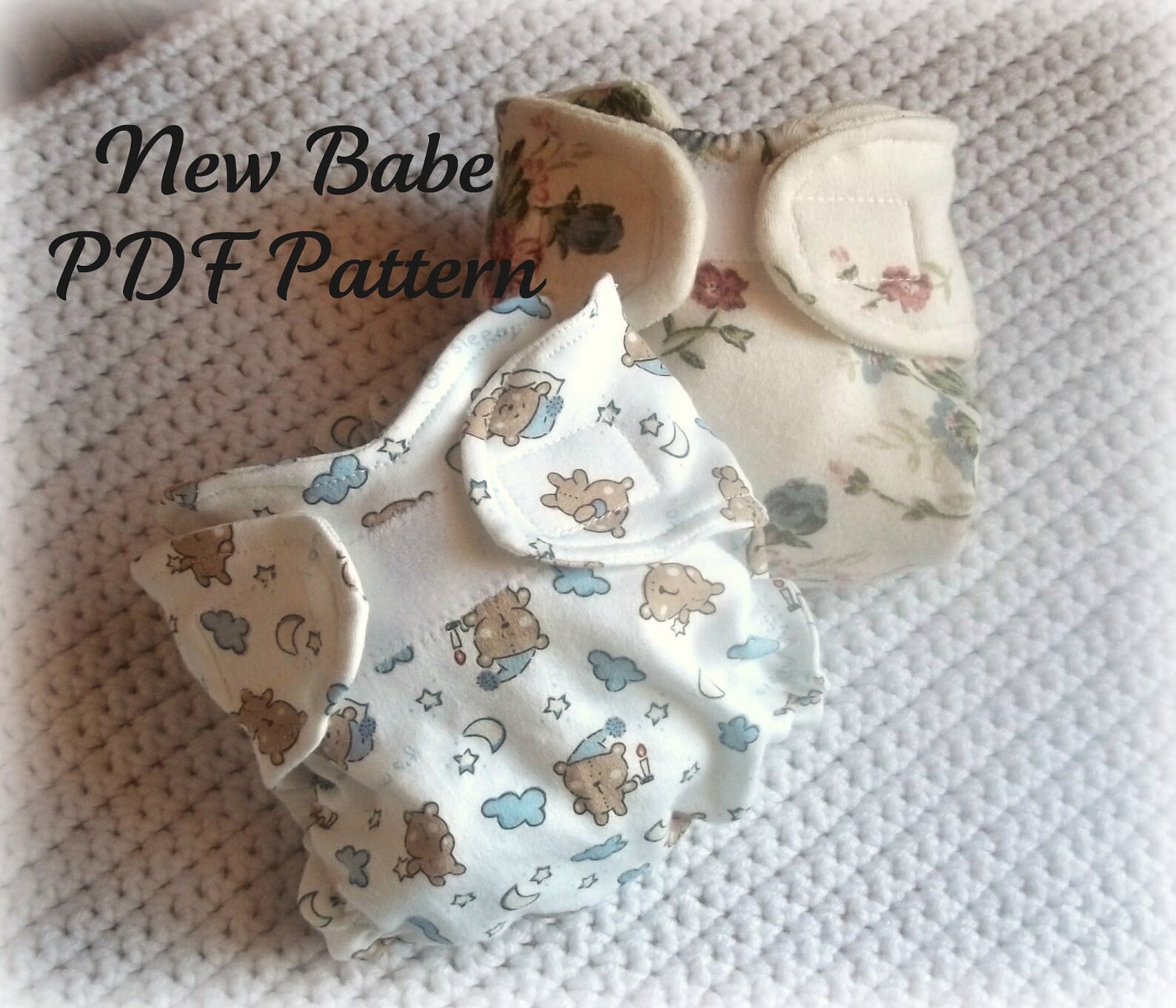 Cloth Diaper Pattern PDF New Babe - Etsy