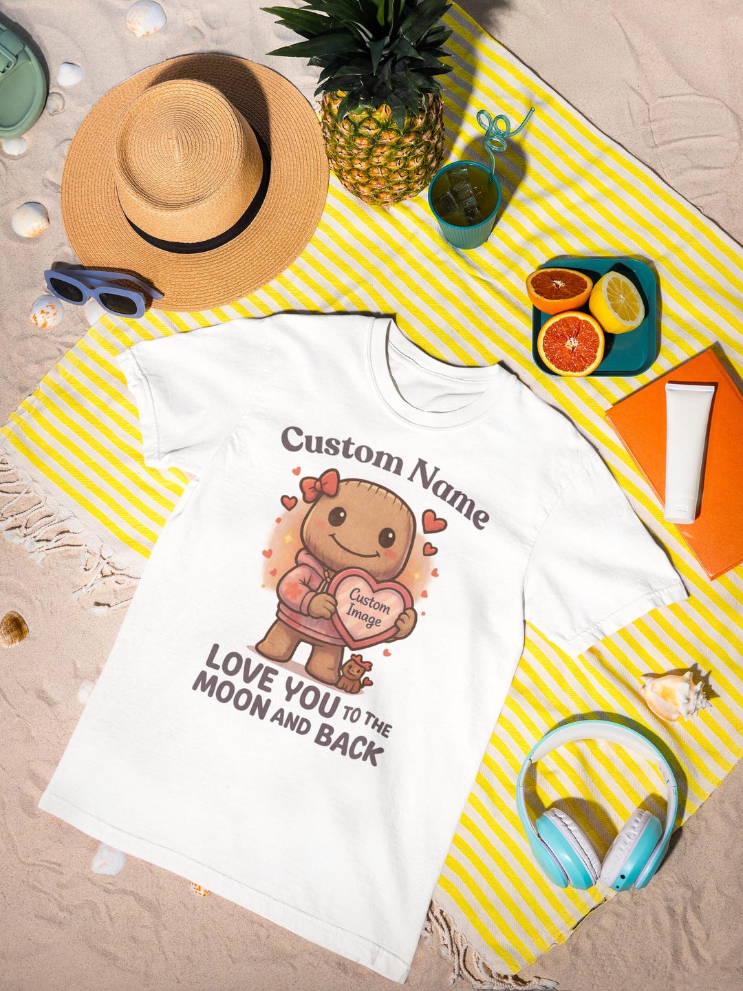 Custom Comfort Colors® Sackboy T-shirt, Custom Photo Shirt With Your ...