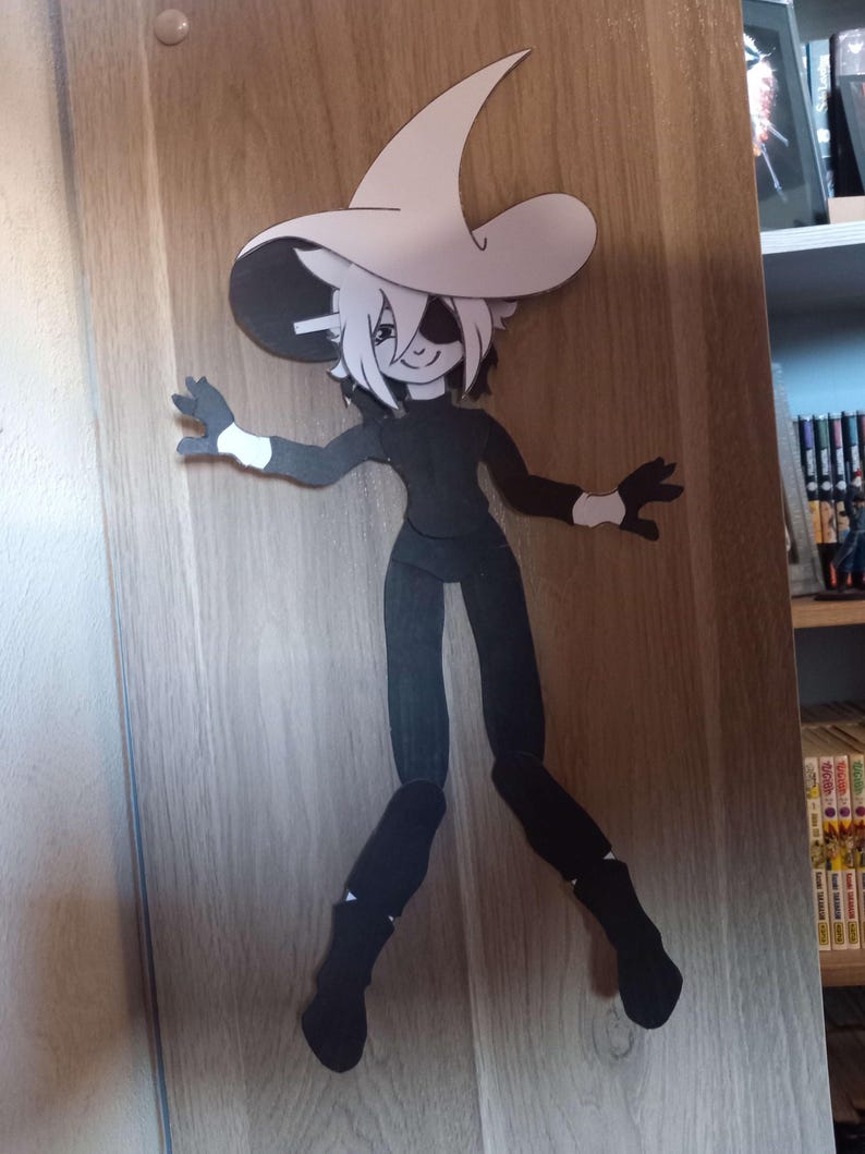 DIY Paper Doll Siffrin in Star and Time - Etsy