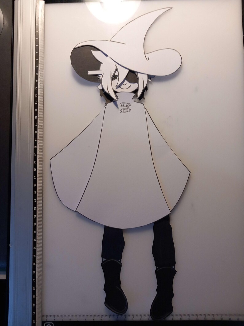 DIY Paper Doll Siffrin in Star and Time - Etsy Australia