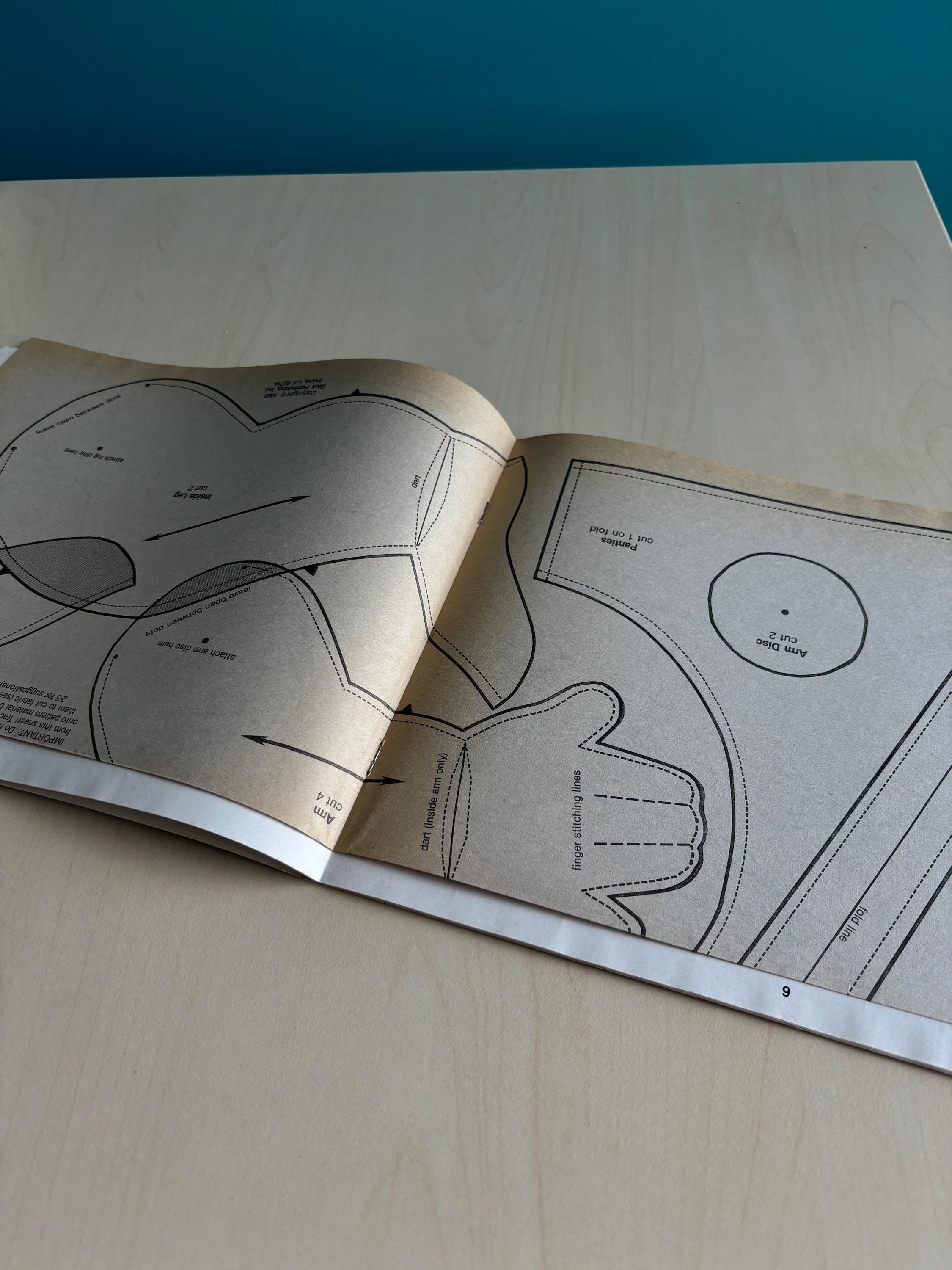 Tiny Tots Soft Sculpted Baby 22 Inch Doll, Original Unused Pattern ...