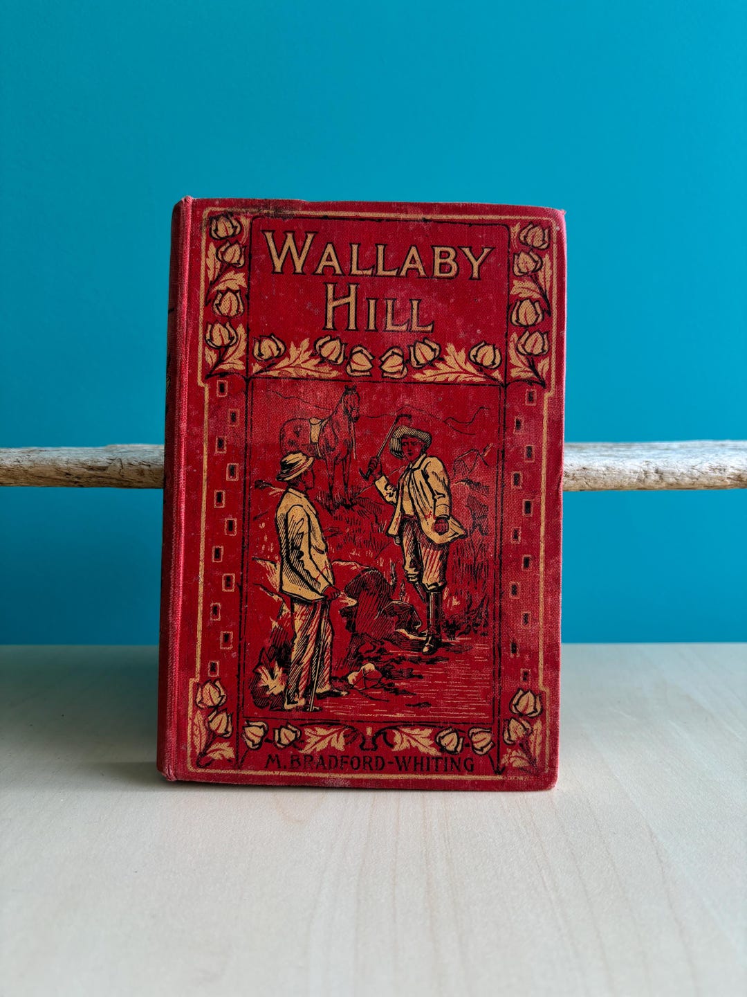 Antique Australian Book, Wallaby Hill by M Bradford Whiting, Early ...