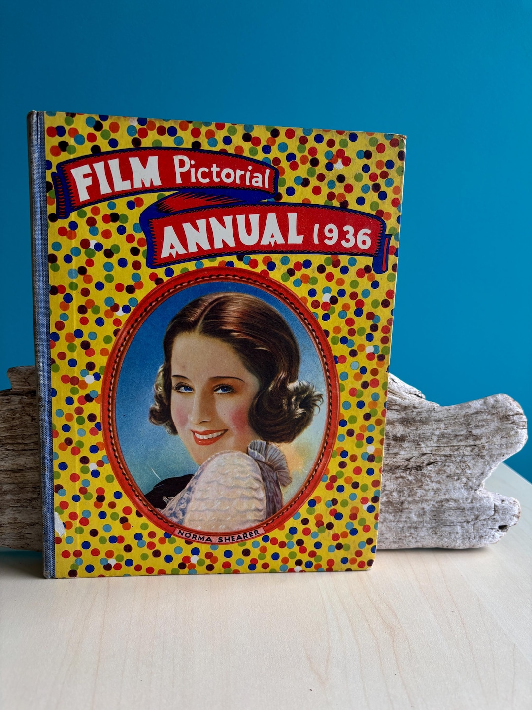 1936 Hollywood Film Book, “ Film Pictorial Annual” Norma Shearer on ...