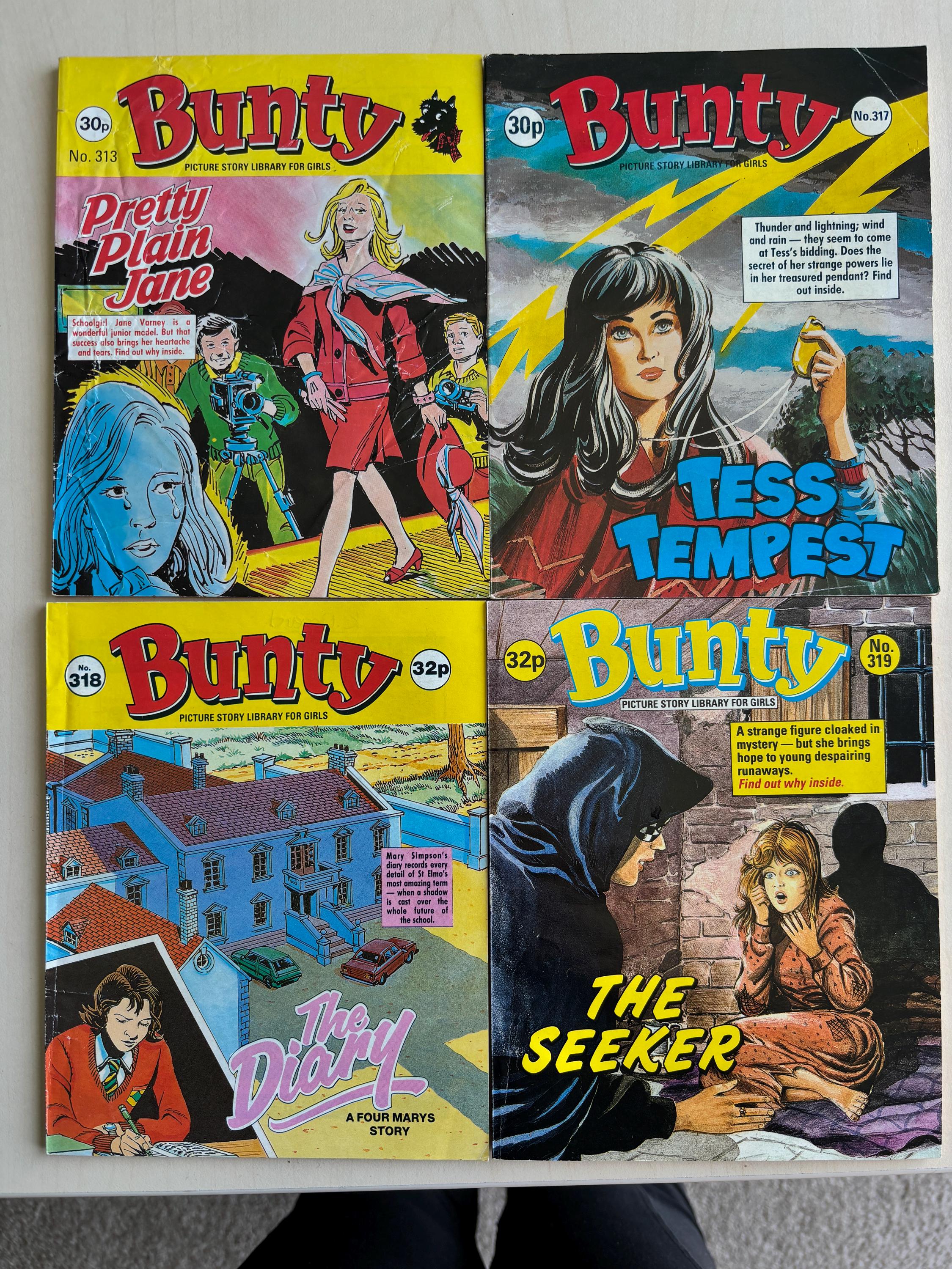 Bunty Magazines From 1988-1989, Girls Graphic Novels, English Girls Comics. 9 Issues Available ...