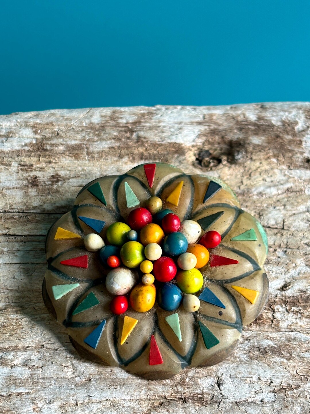 Handmade Celluloid Brooch, Make Do and Mend WW2 Early Plastics With ...