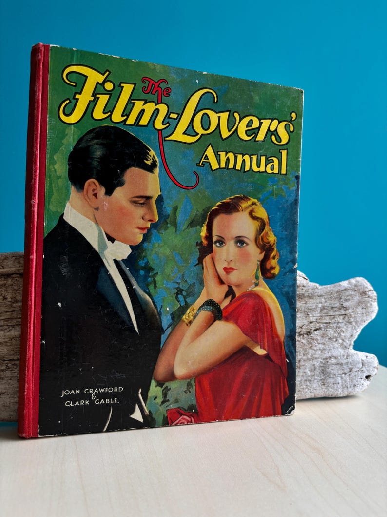 1932 Hollywood Film Book, the Film Lovers Annual Clark Gable, Joan ...