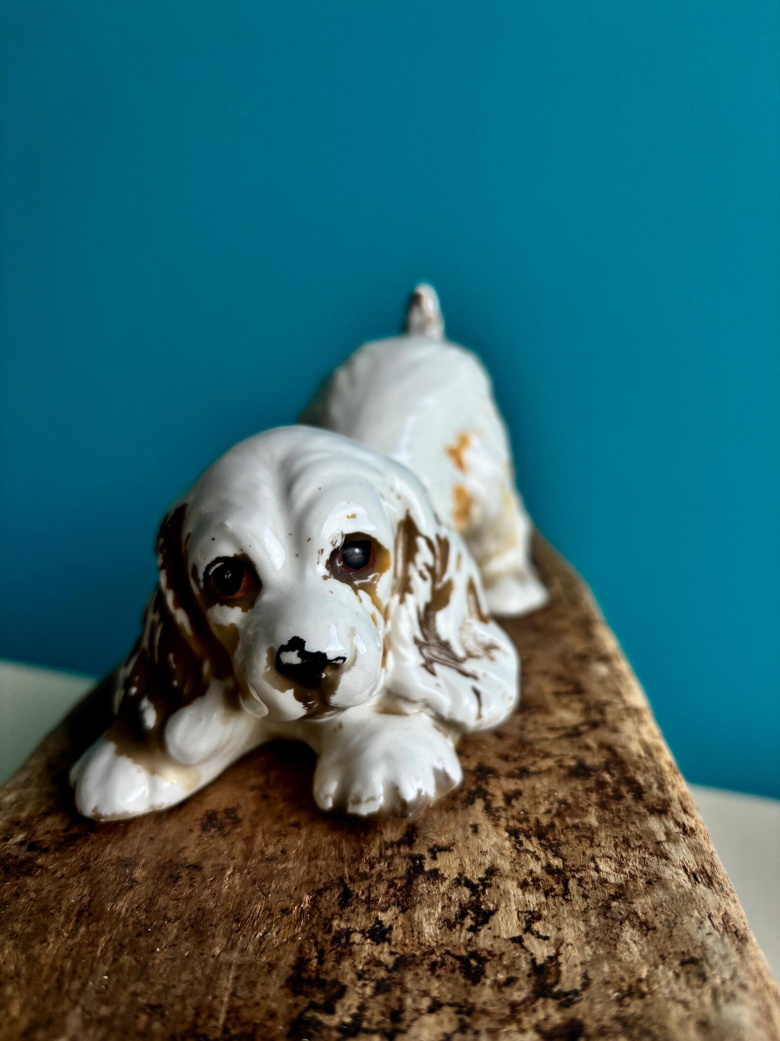 Japanese Vintage Ceramic Cocker Spaniel , Japanese Figurine 1950s - Etsy