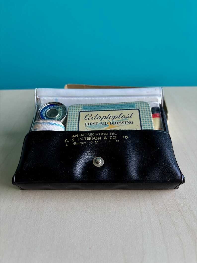 Vintage First Aid Kit With Contents - Etsy