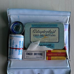 Vintage First Aid Kit With Contents - Etsy