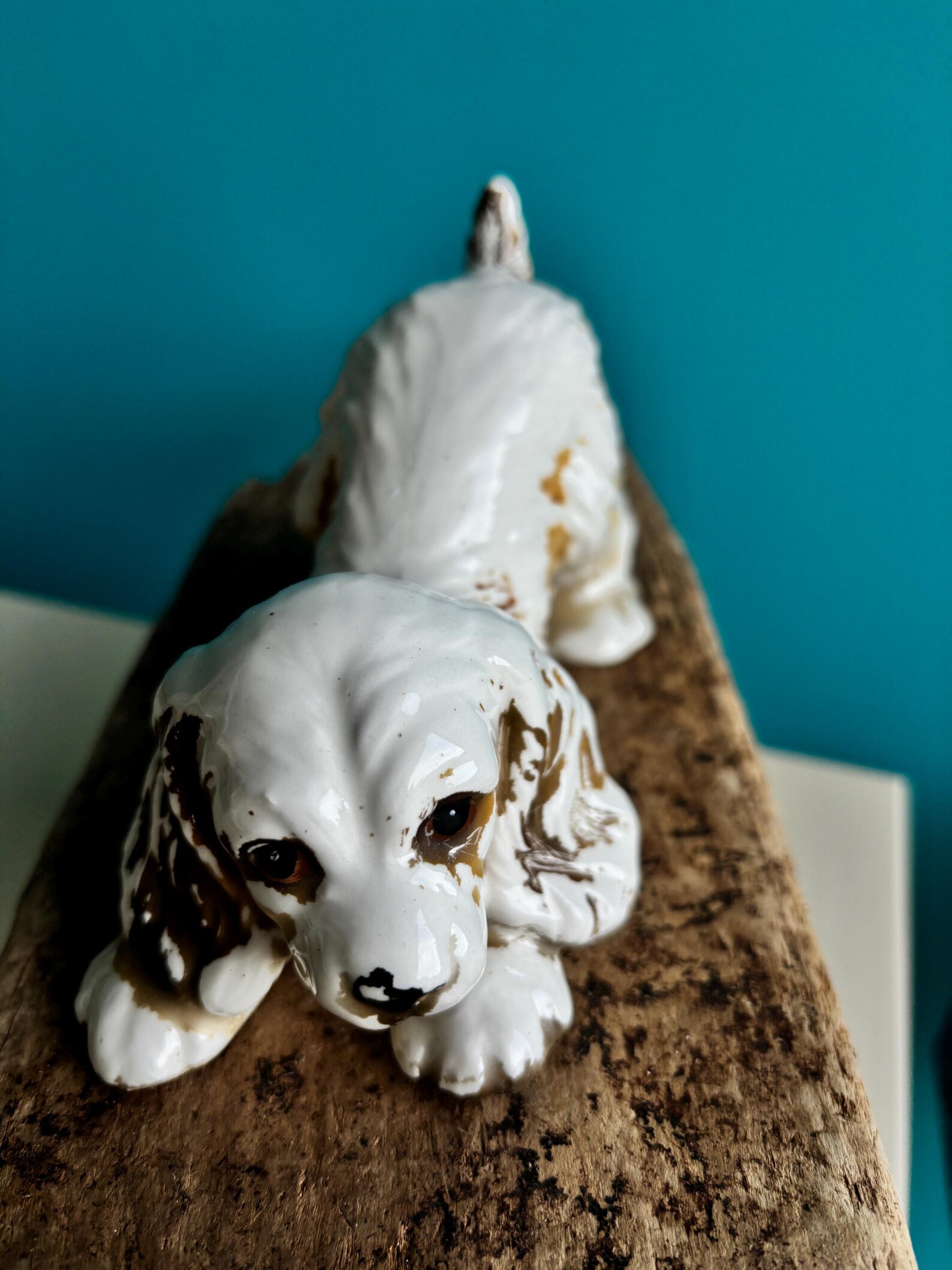 Japanese Vintage Ceramic Cocker Spaniel , Japanese Figurine 1950s - Etsy