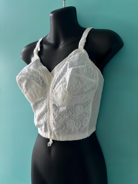 1950s/60s Long line bra, Deadstock- still in box size… - Gem