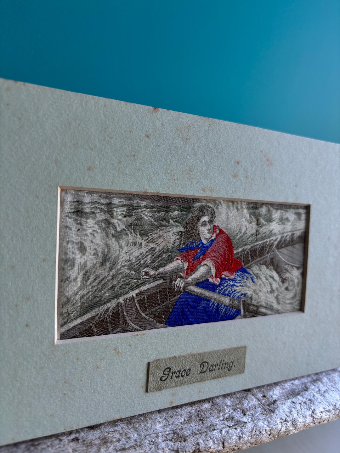 Grace Darling Stevengraph, 1890s-1900s Silk Woven Picture - Etsy