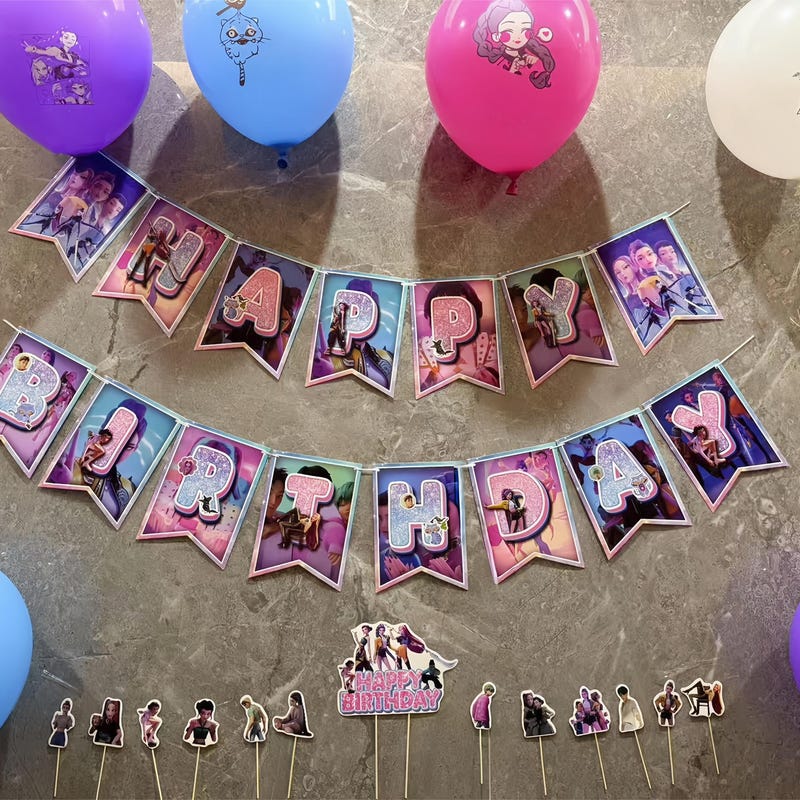 Kpop Demon Hunters Banner - Etsy