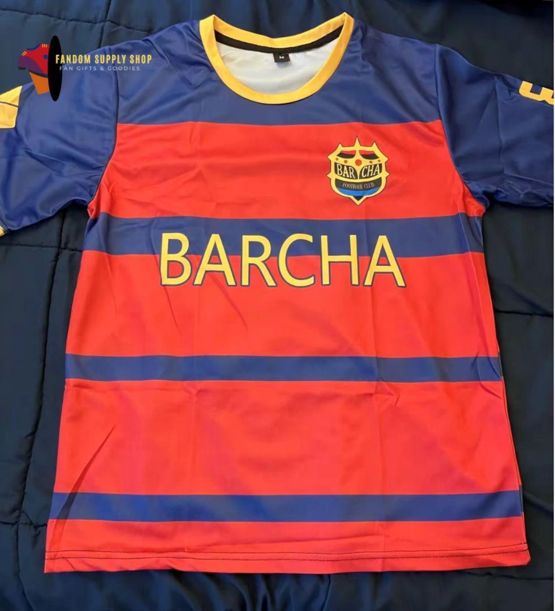 Blue Lock Anime Jersey - Bachira Jersey Soccer - Barcha Cosplay Shirt ...