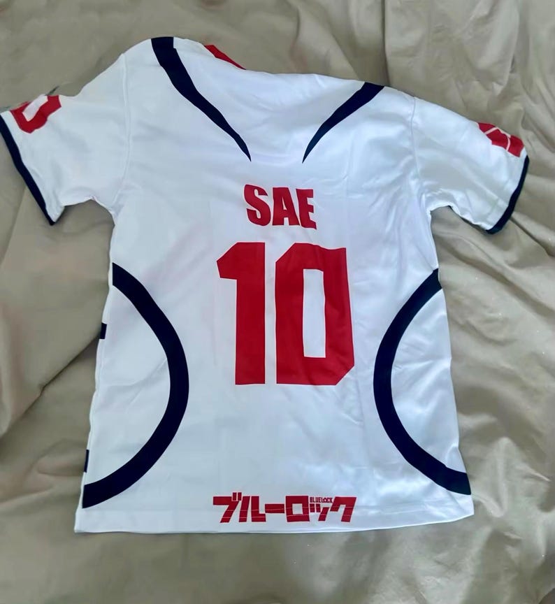 Camiseta Blue Lock Sae - Camiseta de fútbol cosplay Blue Lock ...