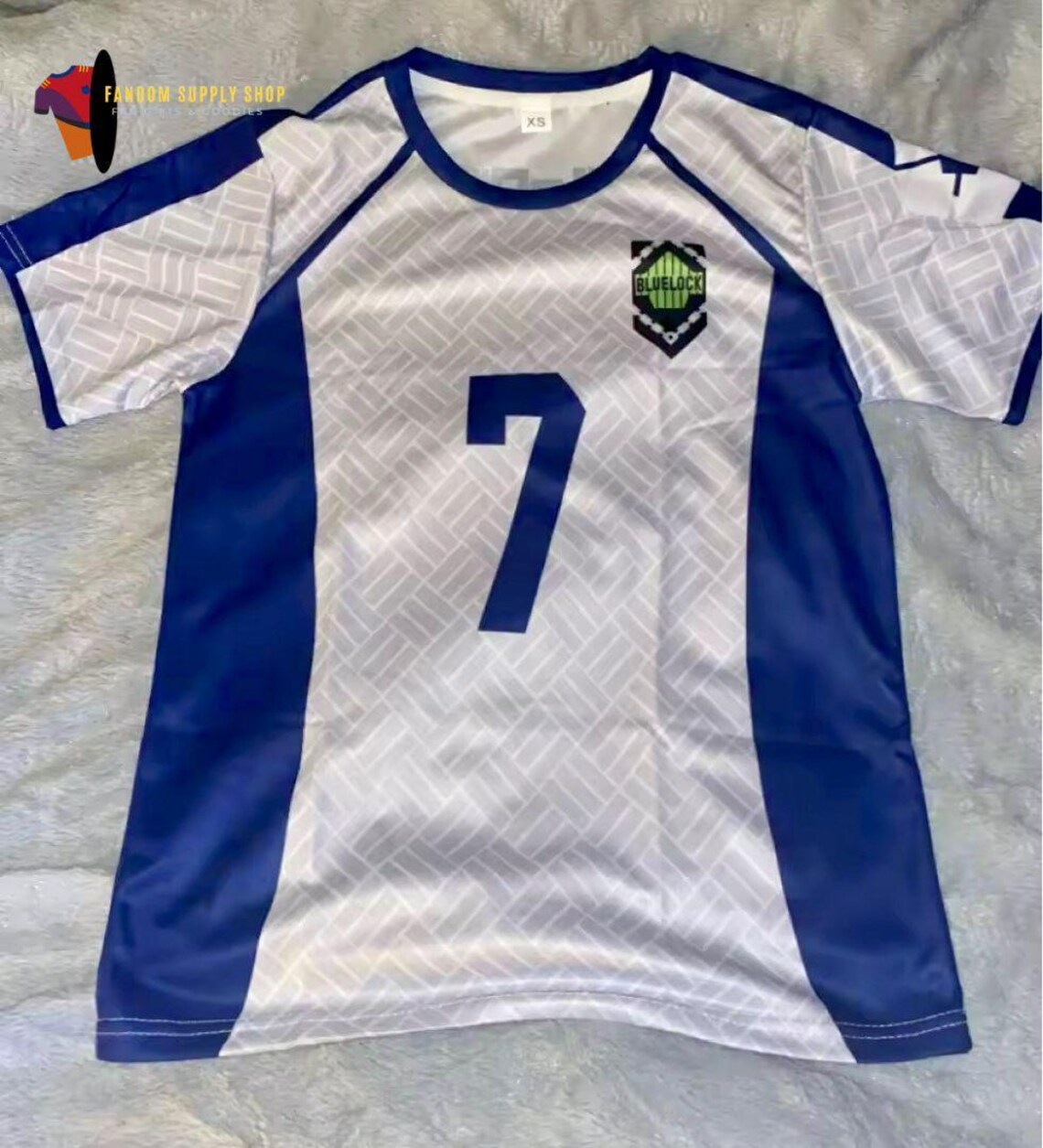 Blue Lock Anime Jersey - Nagi Jersey Soccer - Handmade Anime Cosplay ...