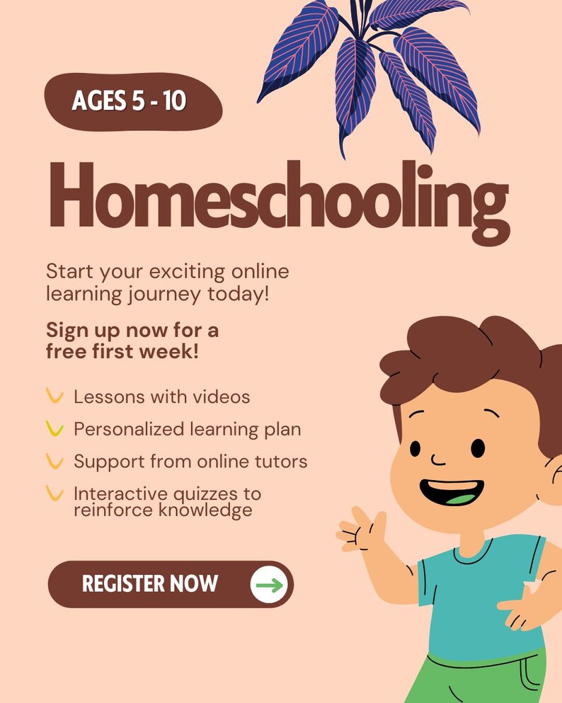 Homeschool Weekly Planner Printable PDF & PNG Undated Digital Planner ...