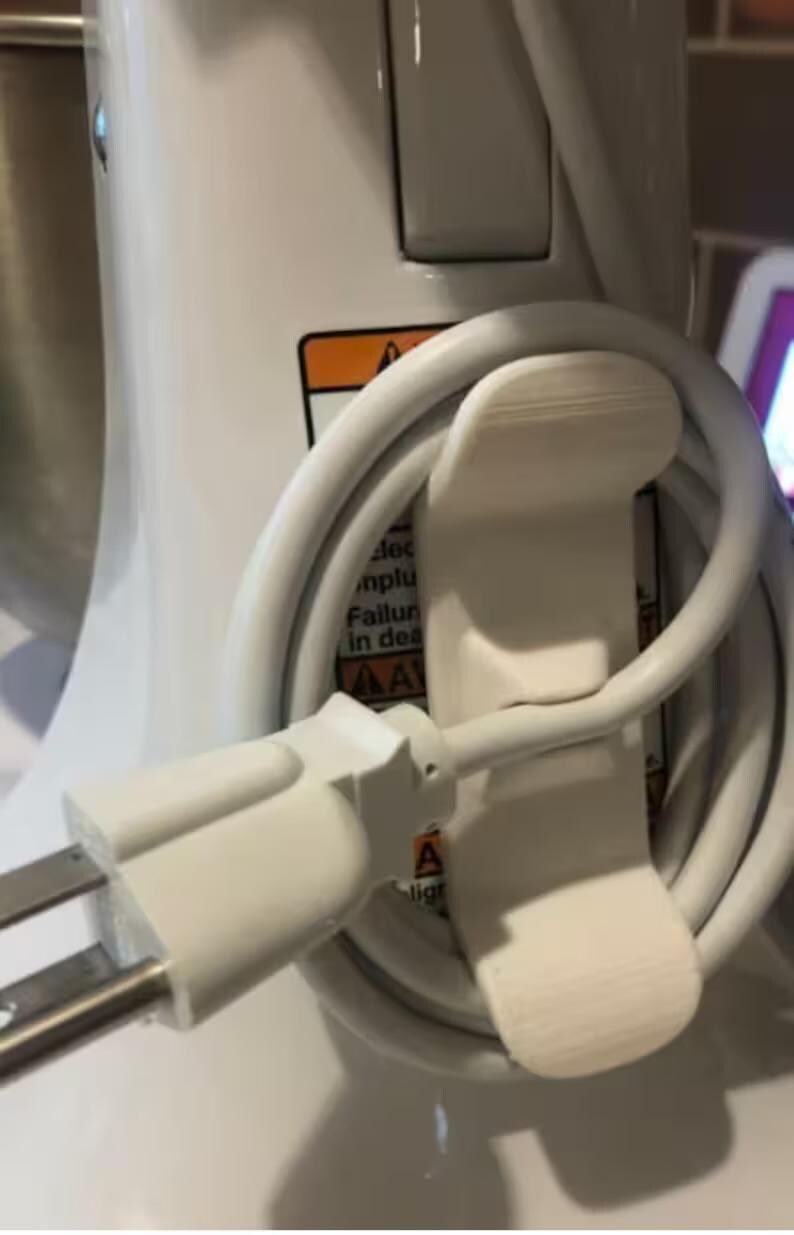 Kitchenaid Cord Wrap – 3D Printed Cord Organizer for Stand Mixer ...