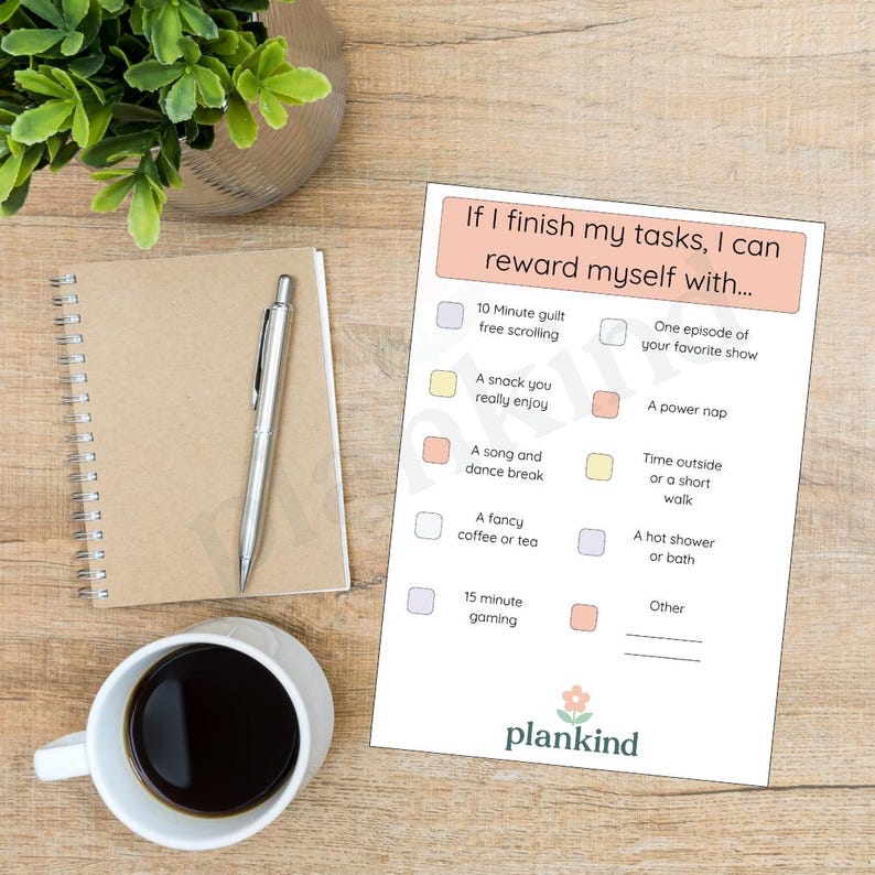 ADHD Planner Printable for Adults – Digital Download PDF | Focus, Routine & Productivity Planner ...