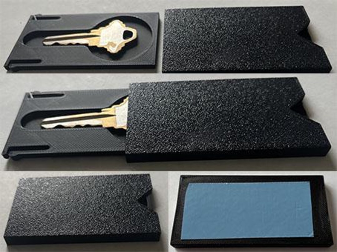 Secure Outdoor Key Box With Heavy-duty Double-sided Tape – No Drilling ...