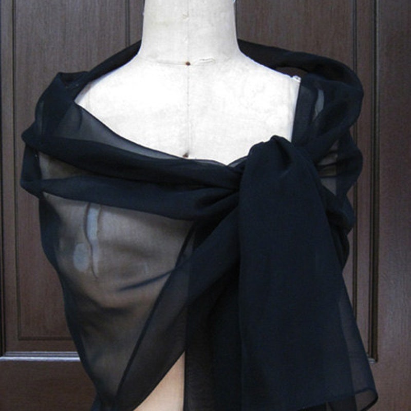 Black Shawls - Etsy