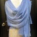 Periwinkle Chiffon Shawl Wrap Scarf - Etsy